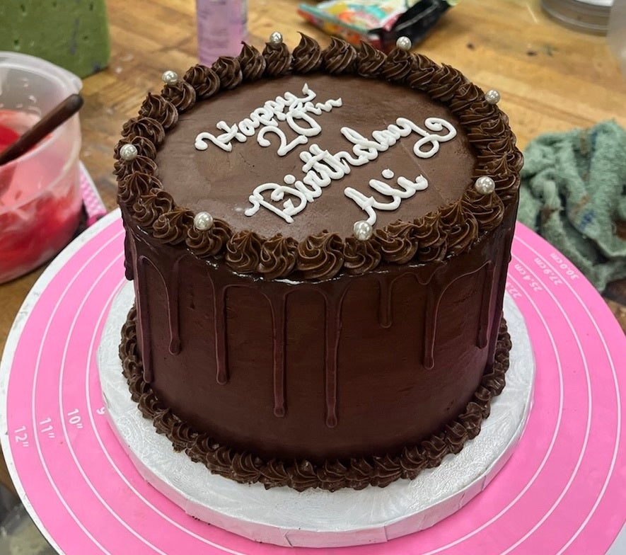Same Day Cake - Chocolate Cake - 6" Round - Chocolate Cake, Filled with ...